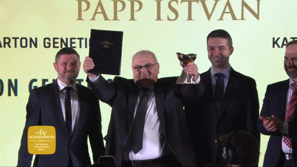 2022-ben Papp Istvánt választották az Év Agráremberének - Agrotrend